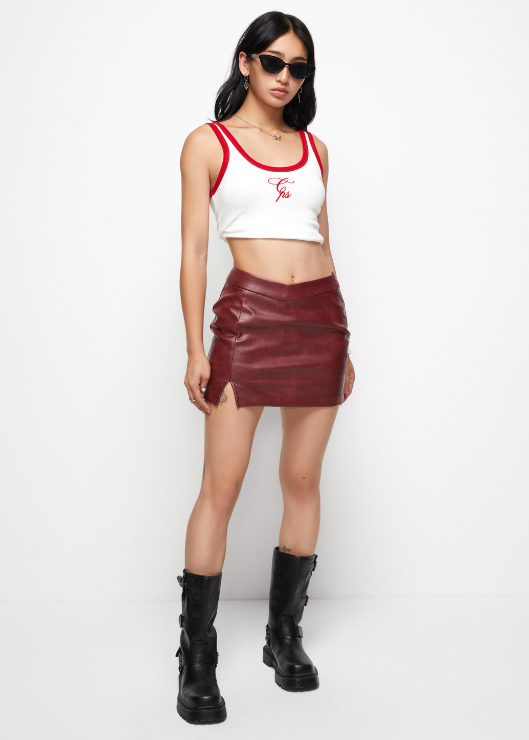 EMBROIDERED LOGO TANK TOP – C P S Official Store