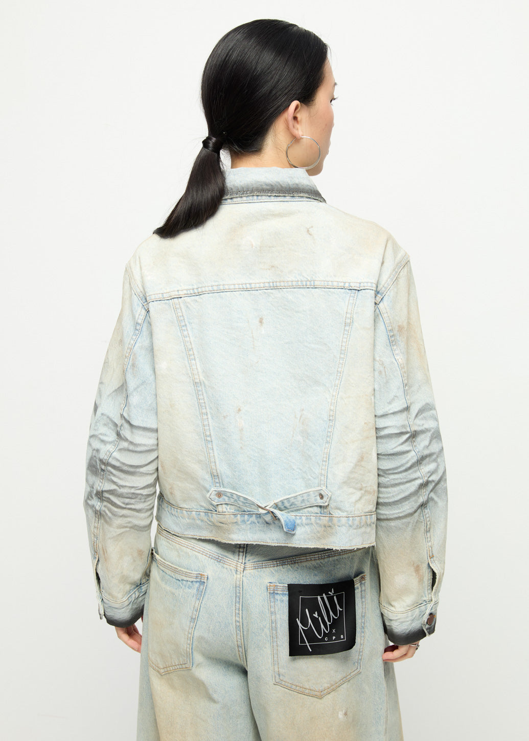 DENIM JACKET WITH MILLI – C P S Official Store
