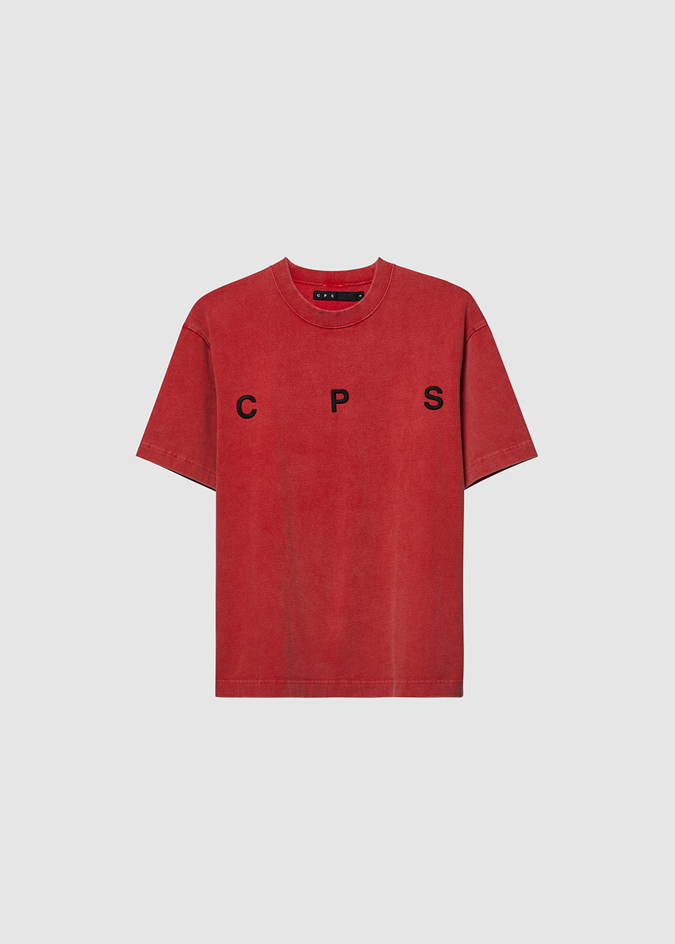 WASHED RED LOGO TEE – C P S Official Store