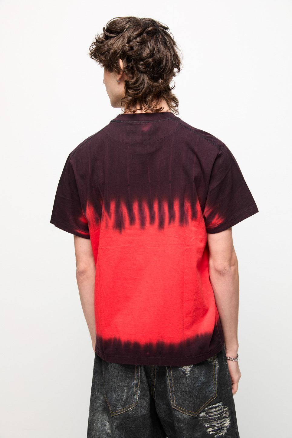 RED GRAPHIC PRINT TEE – C P S Official Store